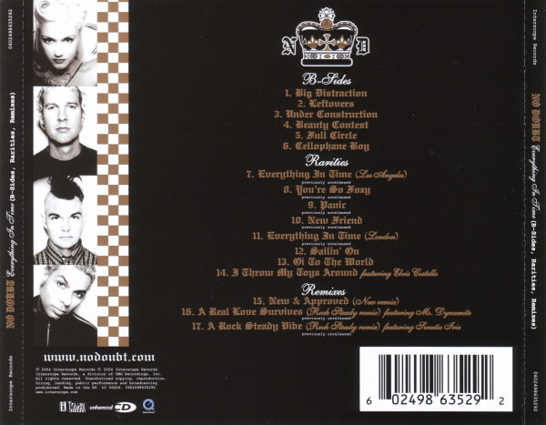 Rarities Everything In Time [B-Sides - Rockers.pl